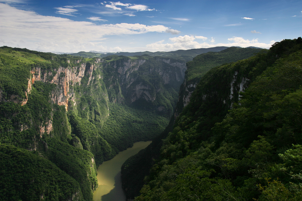 El Cañón del sumidero, una maravilla geológica - México - Ser Turista